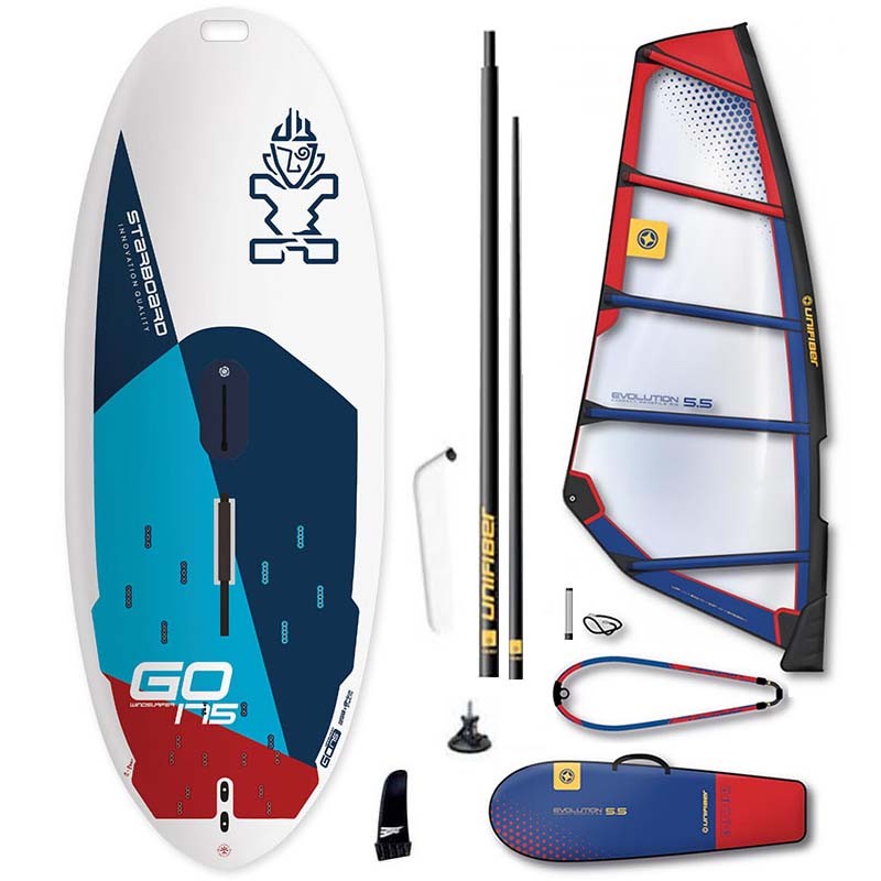 Starboard Go Windsurfer + Evolution II Rig Ver.f. - hoppels.com