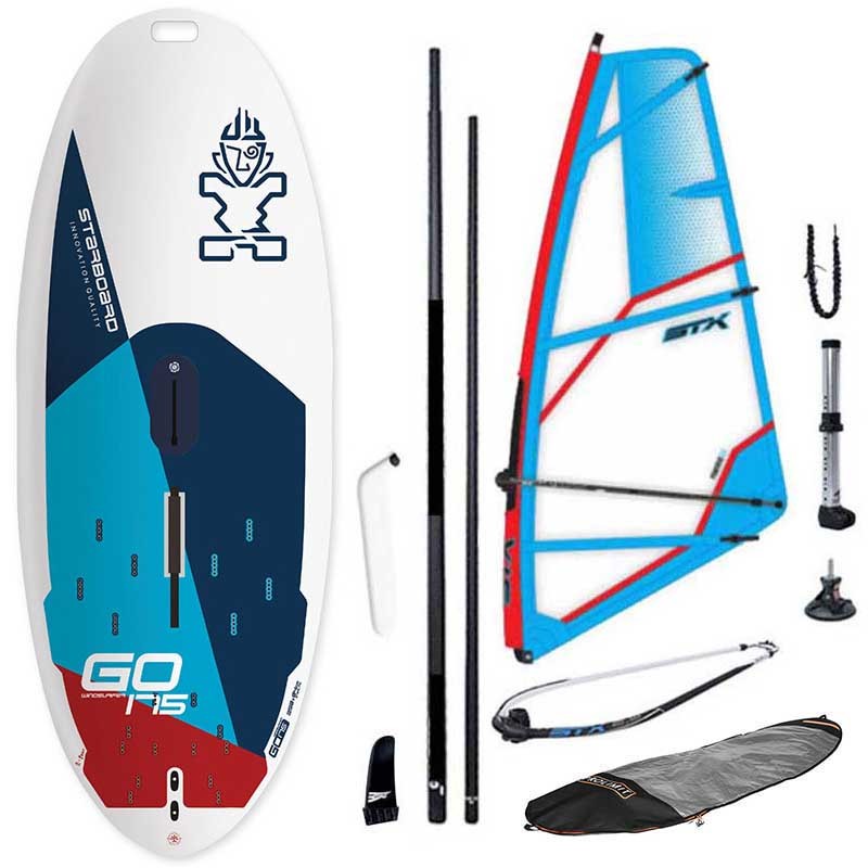 Starboard Go Windsurfer + STX PowerKid Rig Ver.f. - hoppels.com